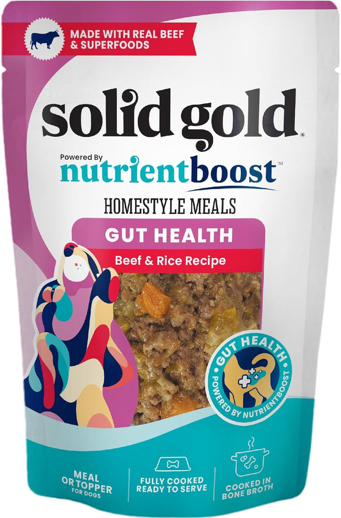 Nutrientboost™ Homestyle Meal or Topper Beef Wet Food for Dogs