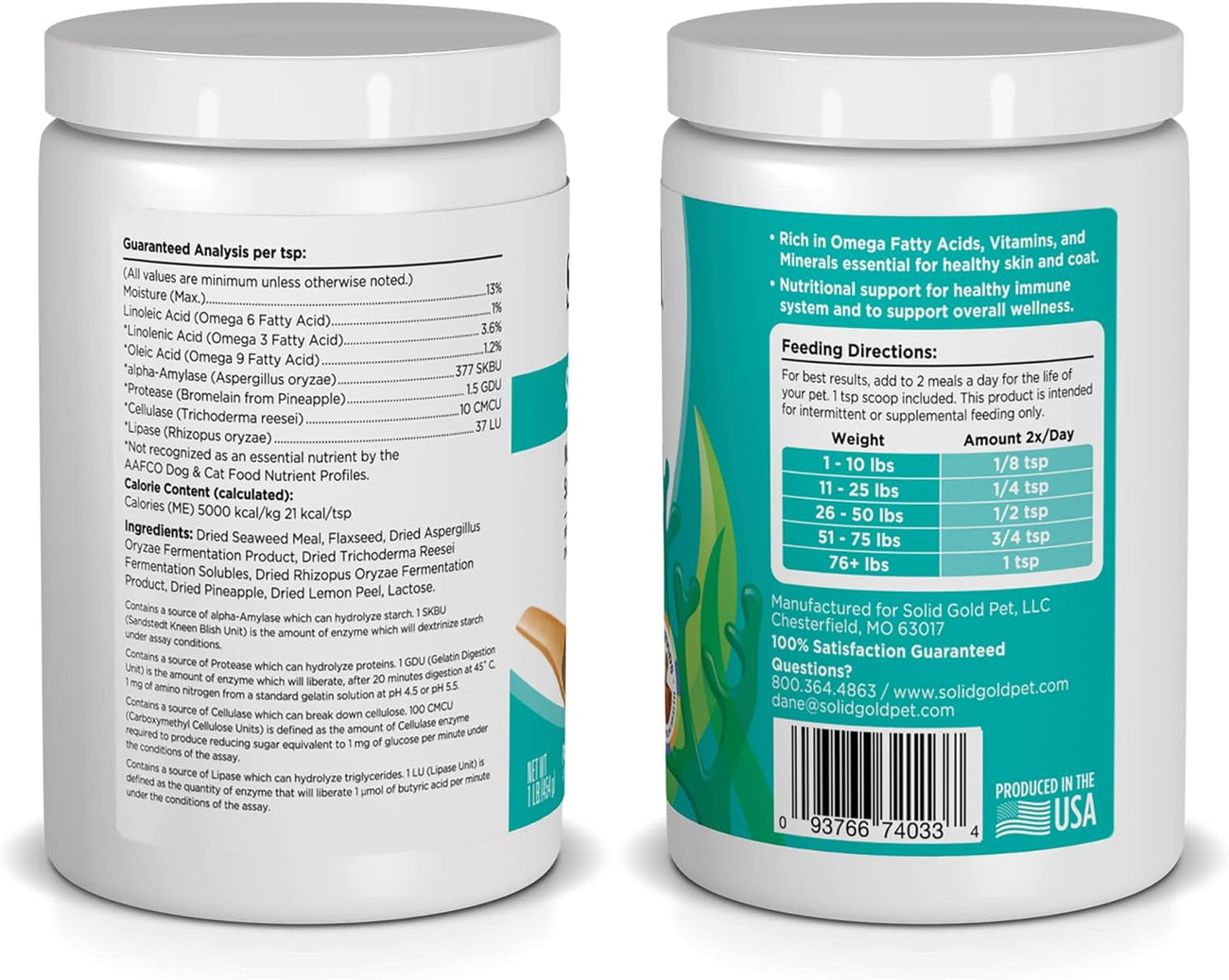 SeaMeal™ Daily Wellness Supplement Powder for Dogs & Cats