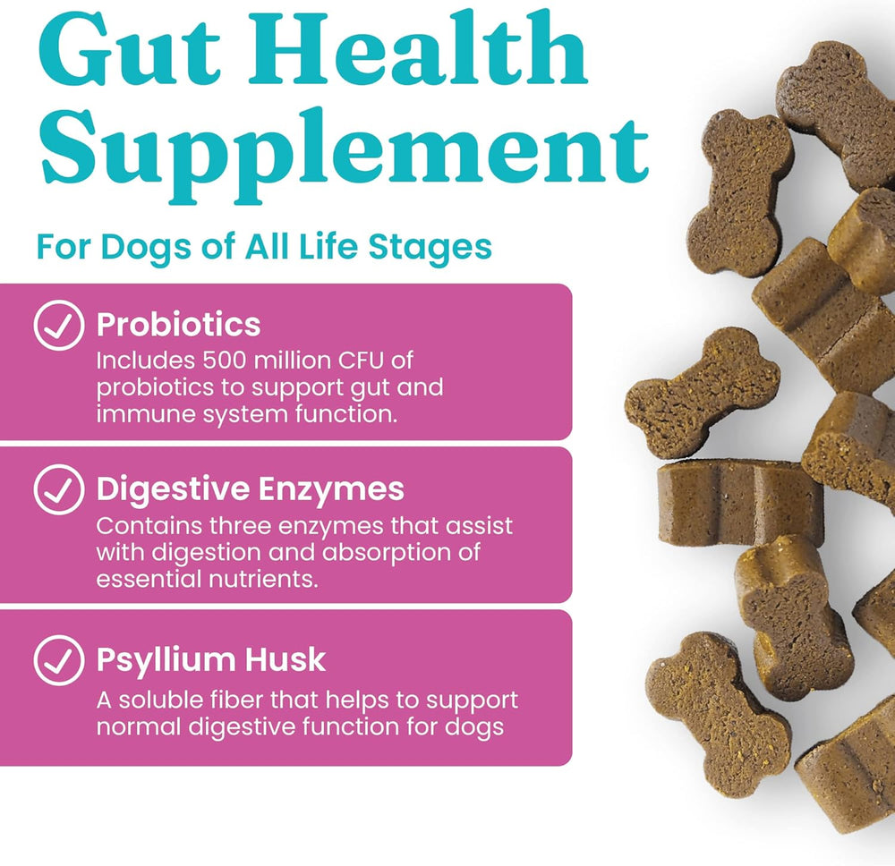 Mellow Belly™ Gut Health Chews for Dogs